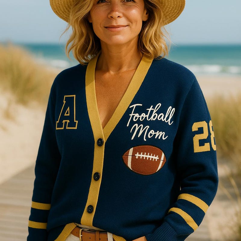 Letterman Sweater - Etsy
