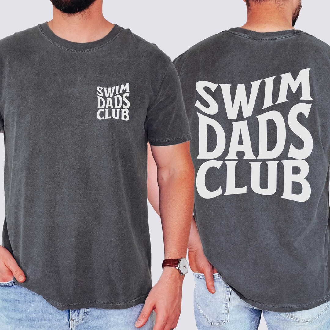 Swim Dad Shirt Swim Dads Club Tshirt Swimfather Swim Dad Tee Swim Dad T ...
