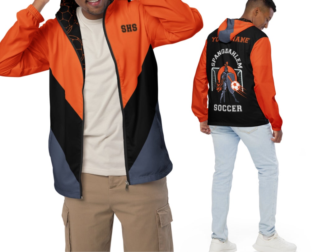 Custom Soccer Windbreaker Jacket Soccer Team Personalized Jacket for ...