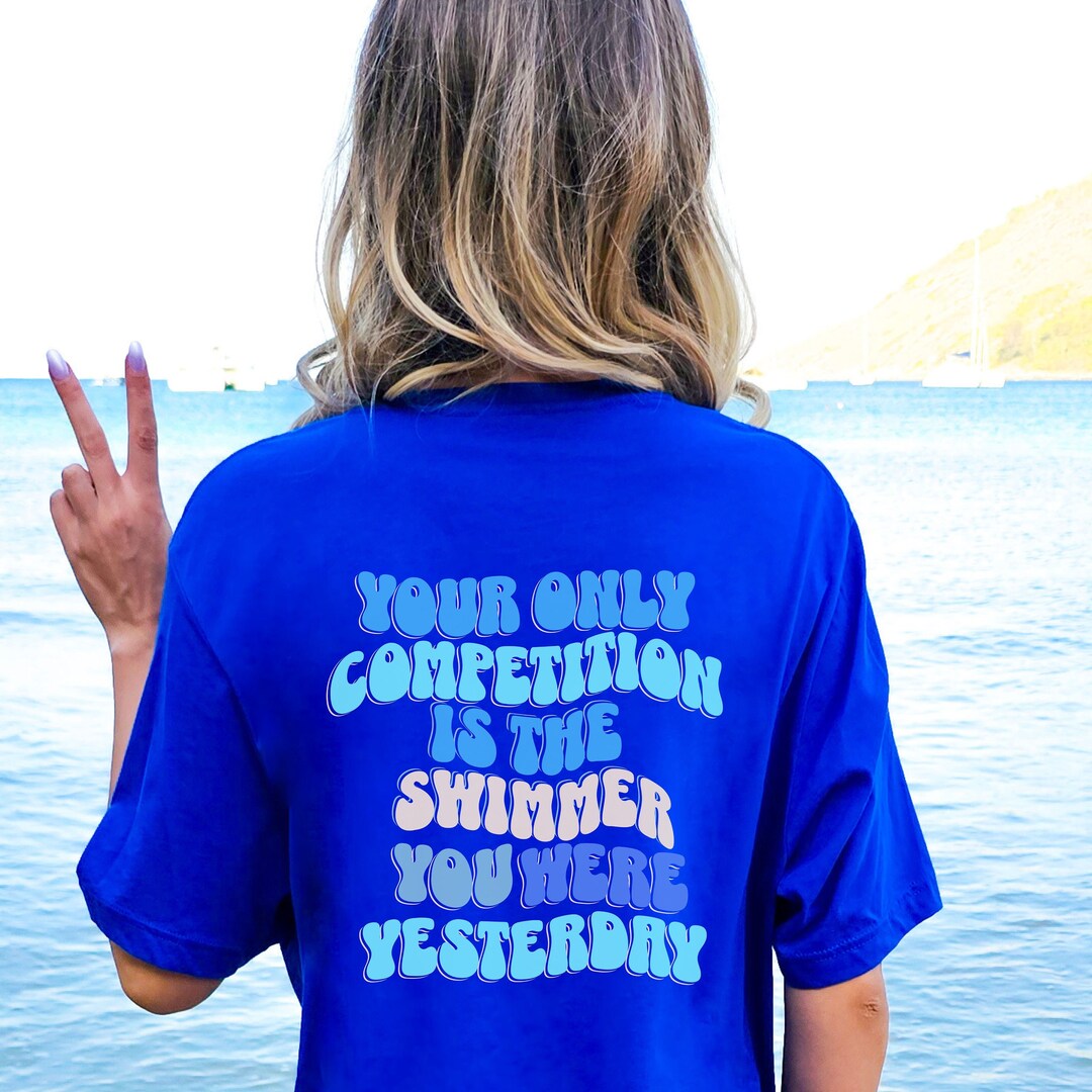 Personalized Swimmer Shirt Swimmer Sweatshirt In My Swim Team Era ...