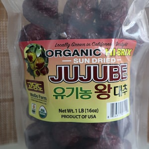 MODO FARMS Organic Jujubes From California - Dried - Perfect for ...