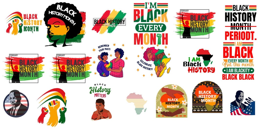 Black History Bundle | African American PNG| Black History| Black ...