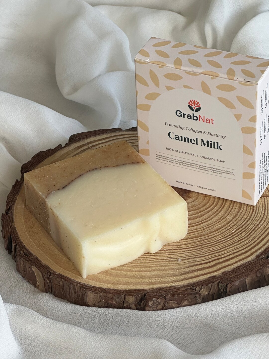 Camel Milk Soap 100g | Handmade, Natural, Cold-processed, Unscented ...