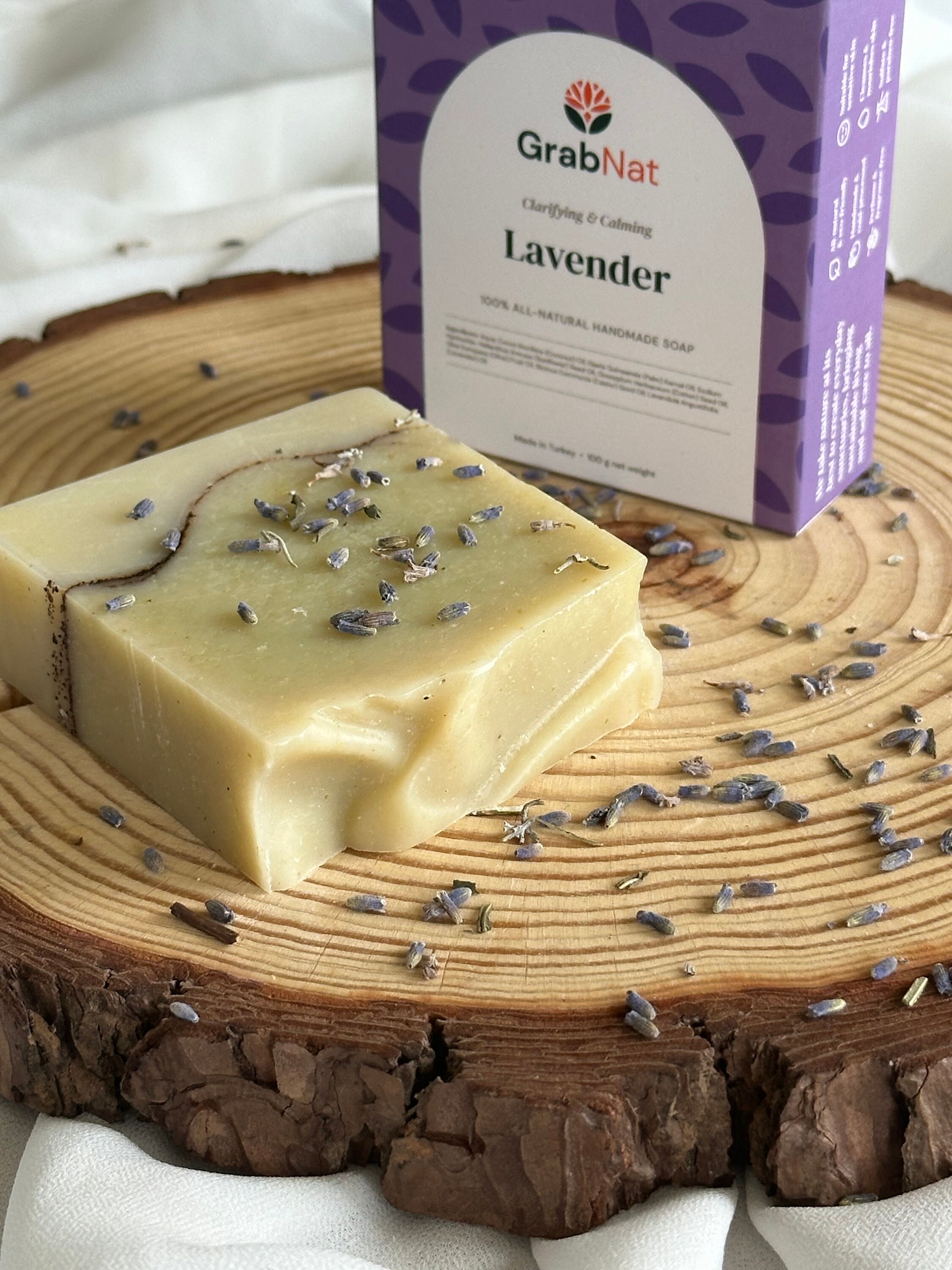 4-pack Lavender Soap 4x100g Handmade, All-natural, Cold-processed, Made ...