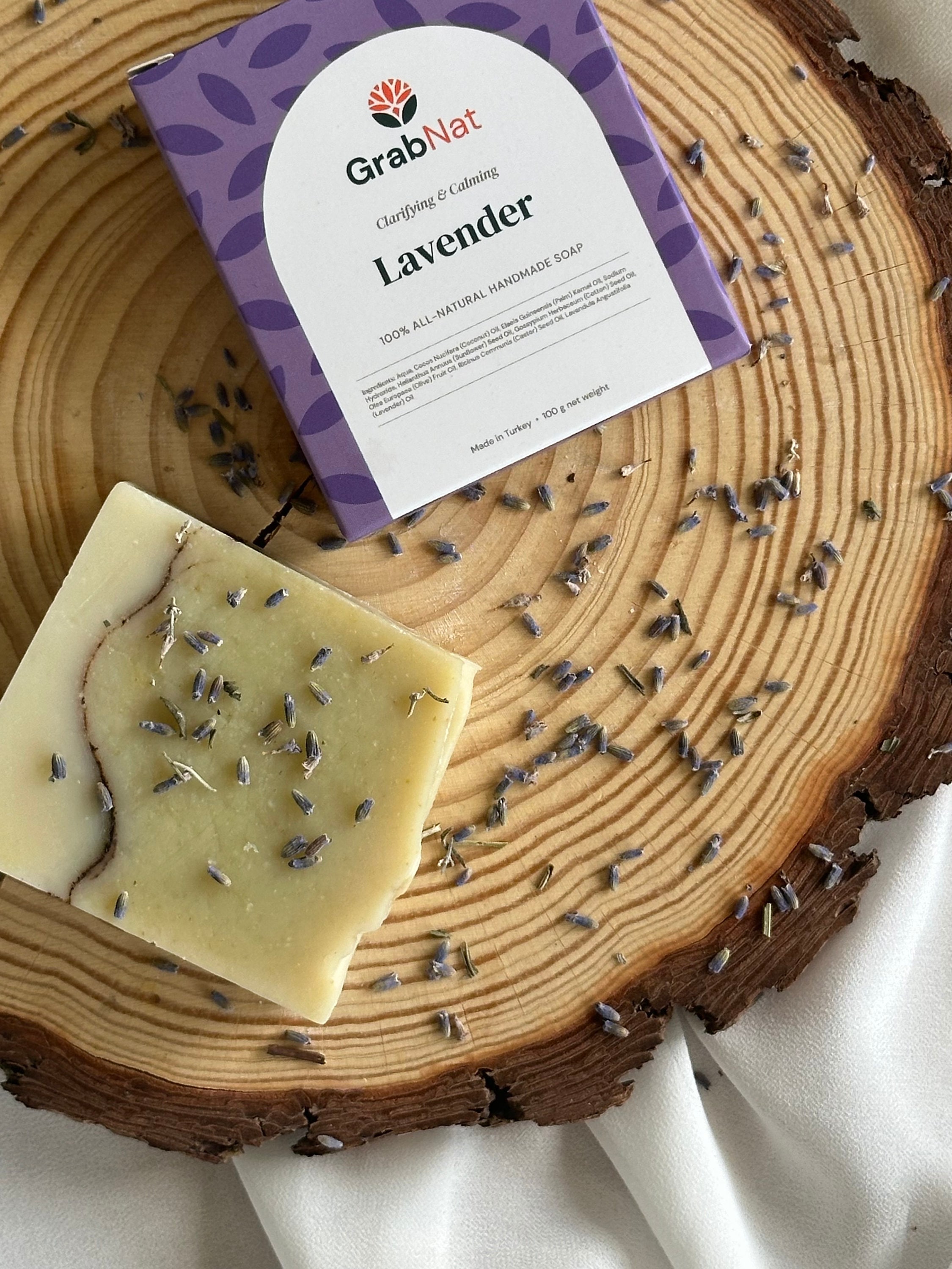 4-pack Lavender Soap 4x100g Handmade, All-natural, Cold-processed, Made ...