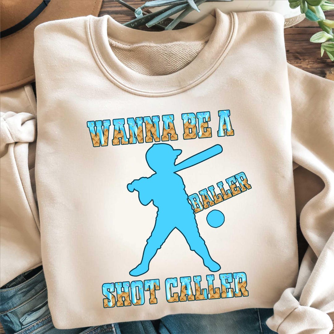 Wanna Be A Baller Png, Short Caller Png, Blue Ice Cream Drip Baller Png ...