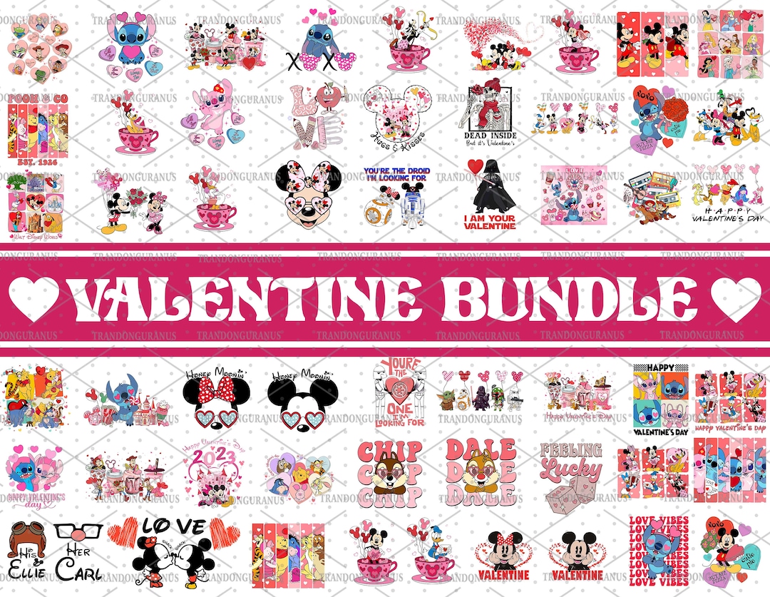 200 Mega Bundle Valentine Designs, Happy Valentine Png, Conversation ...