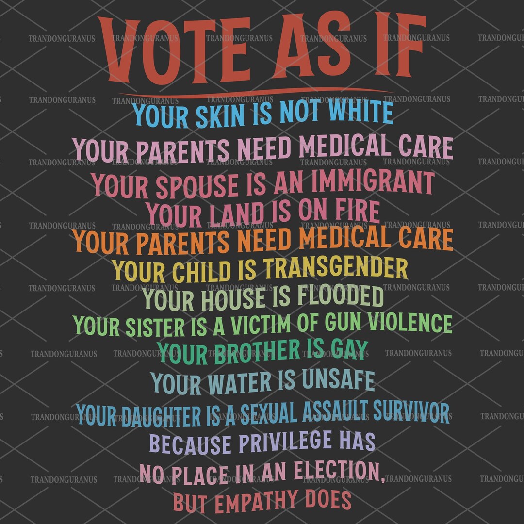 Vote as If Your Skin is Not White Svg, Election 2024 Svg, Notorious RBG ...