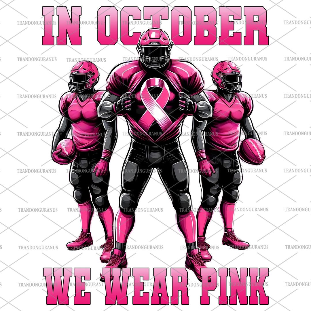 Breast Cancer Football Pink Out Png, Football American Png, Breast ...