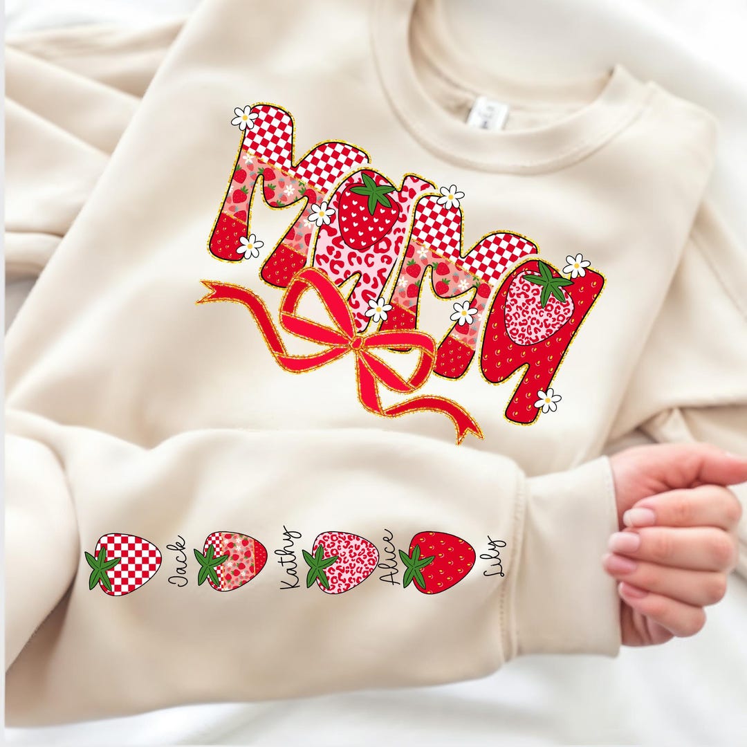 Preppy Mama Strawberry Png, Custom Preppy Mama Design, Mothers Day Png ...