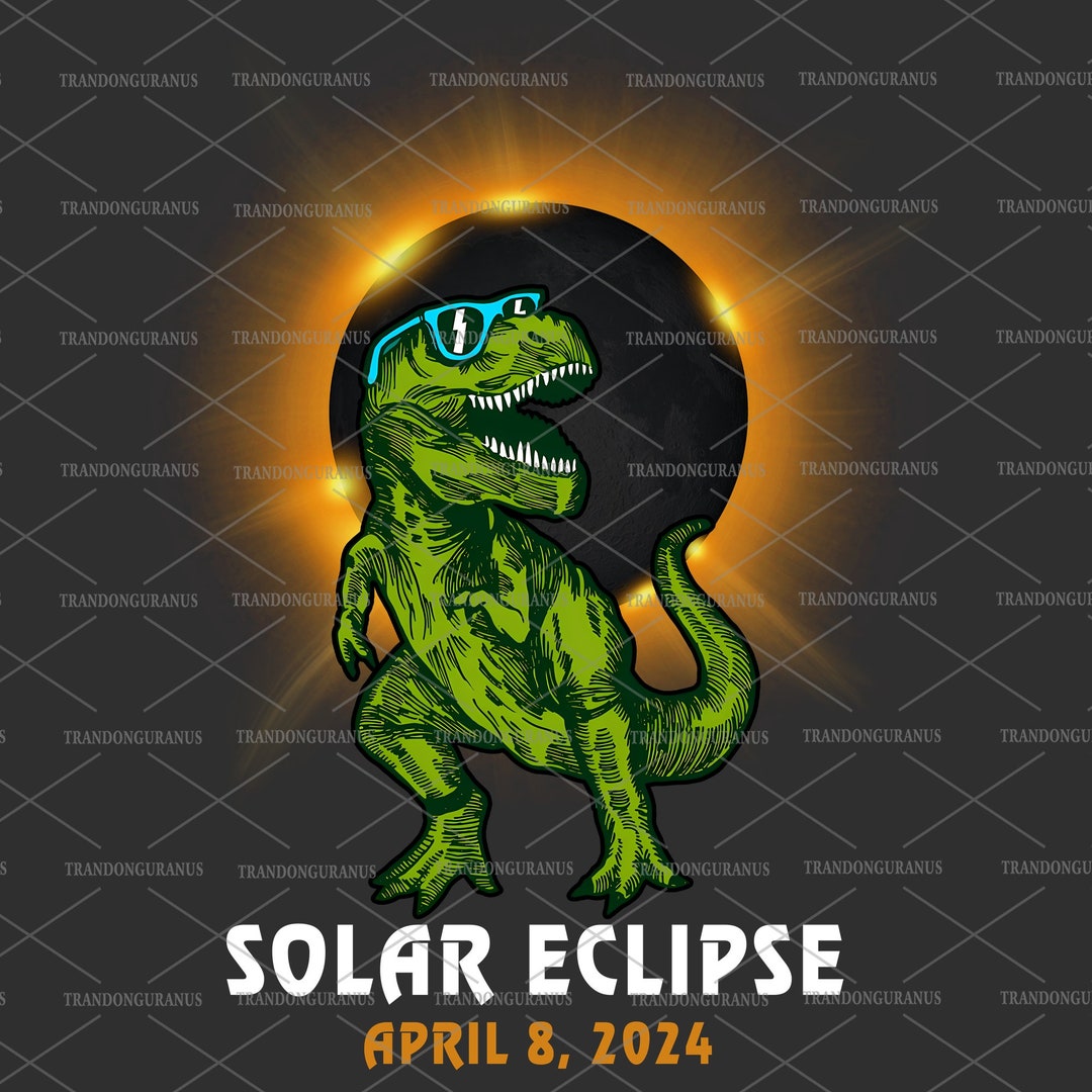 Totality Dinosaur Png, Path of Totality, Dinosaur Astronomy Party, Solar Eclipse 2024, Total ...