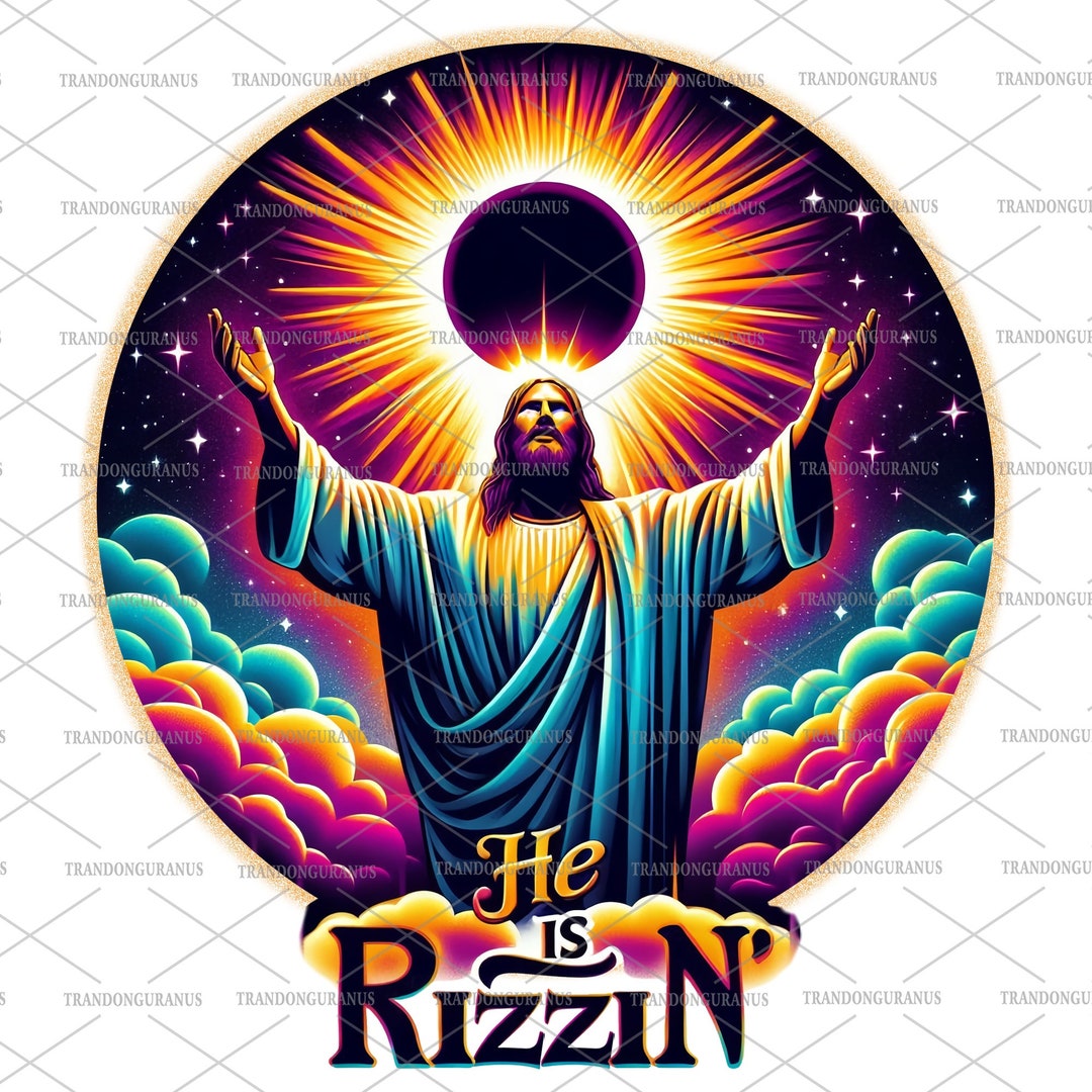 Jesus Total Solar Eclipse Png, Solar Eclipse 4.08.24 Png, Funny ...