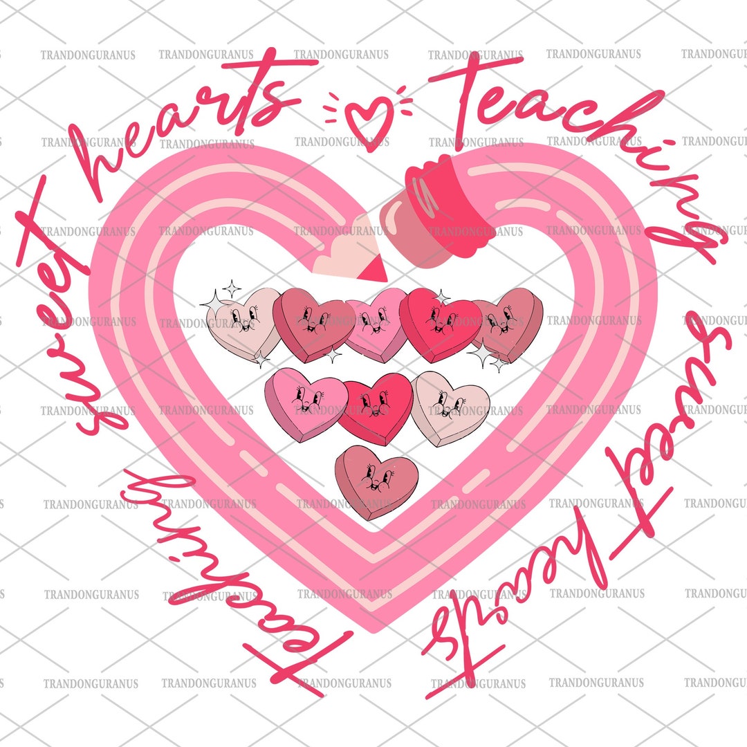 Teaching Sweethearts Valentine Png, Happy Valentines Day, Heart ...