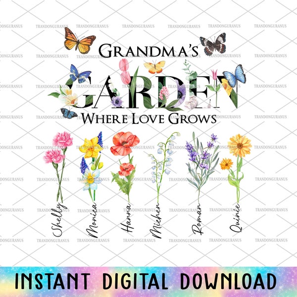 Grandmas Garden - Etsy
