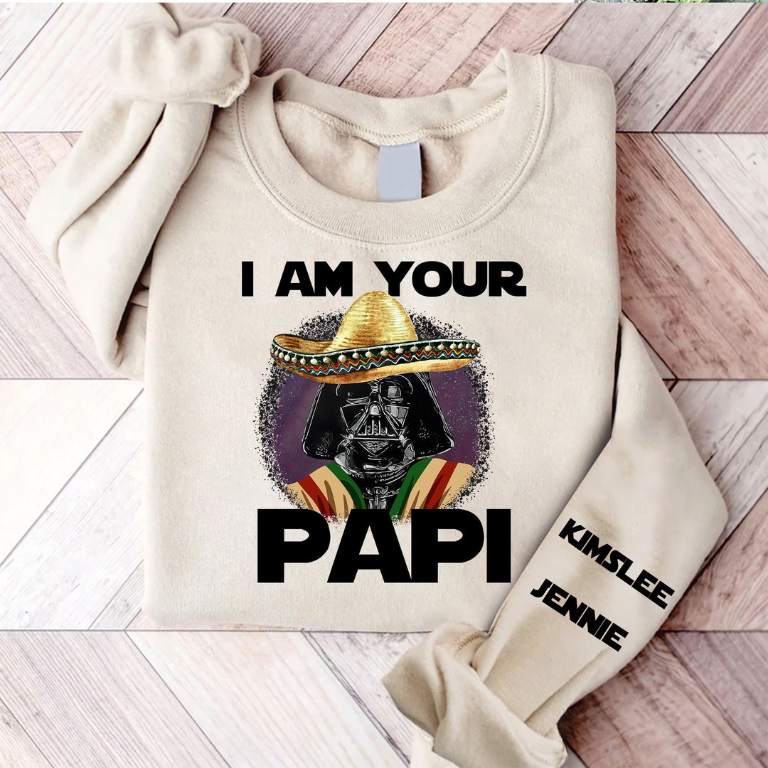 Custom Papi Png, Papa With Kids Names on Sleeve Png, Funny Dad Life Png ...