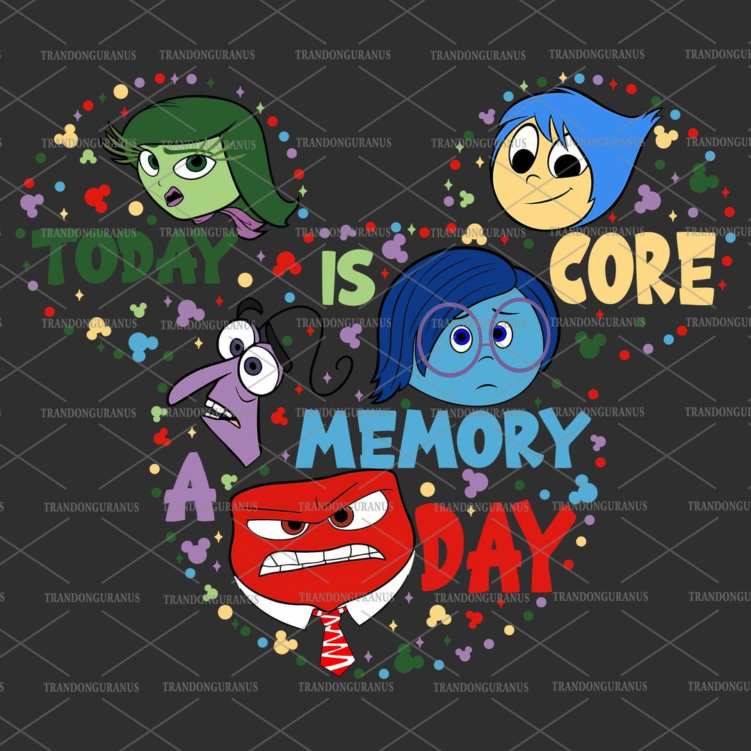 To Day is A Core Memory Day Png, Cartoon Emotions Friends Clipart ...