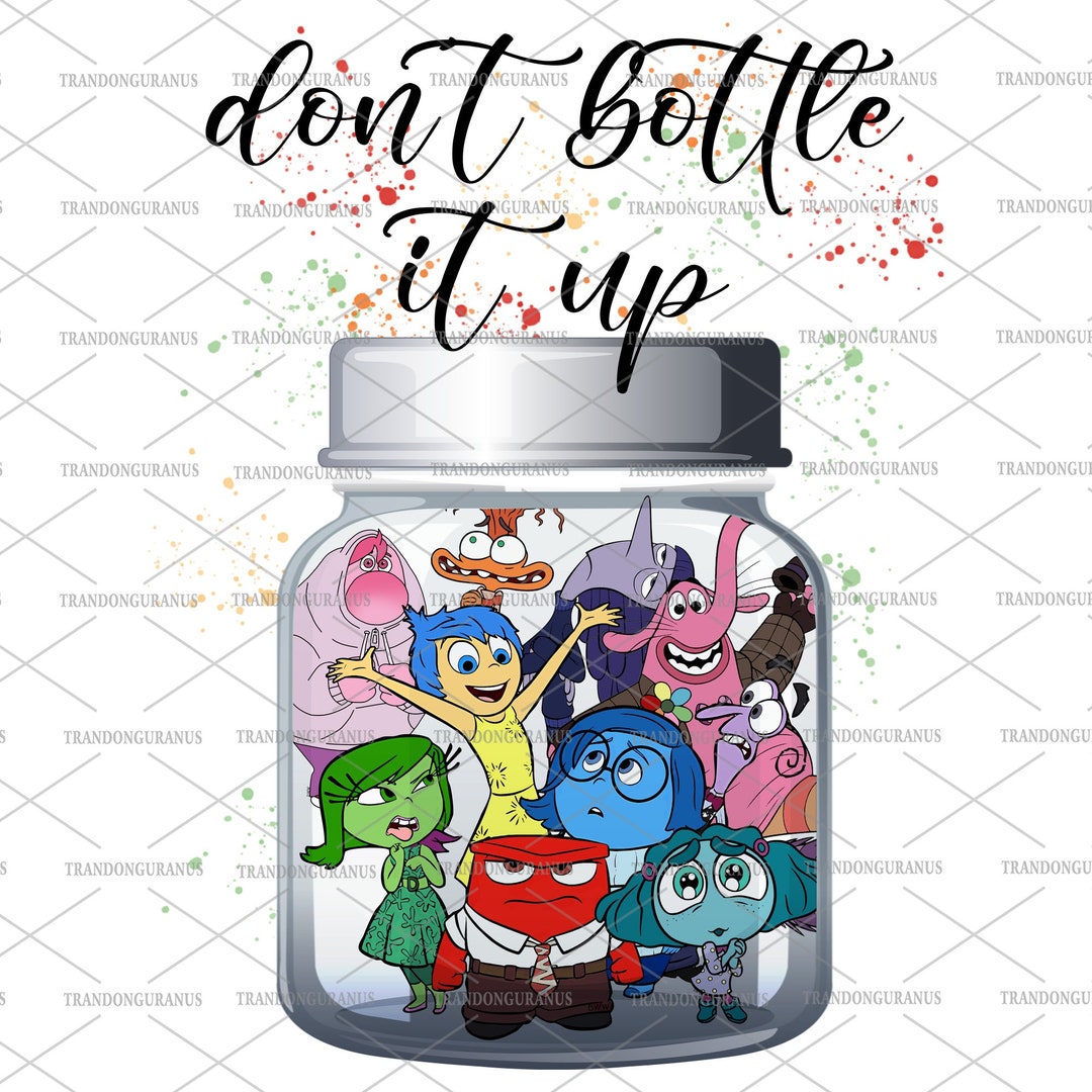 Don't Bottle It up Png, Mental Health Png, Para BCBA ABA, Speech ...