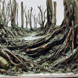 Aquascape, Aquarium Decor,aquascaping Decor,the Waxing Moon Aquarium ...