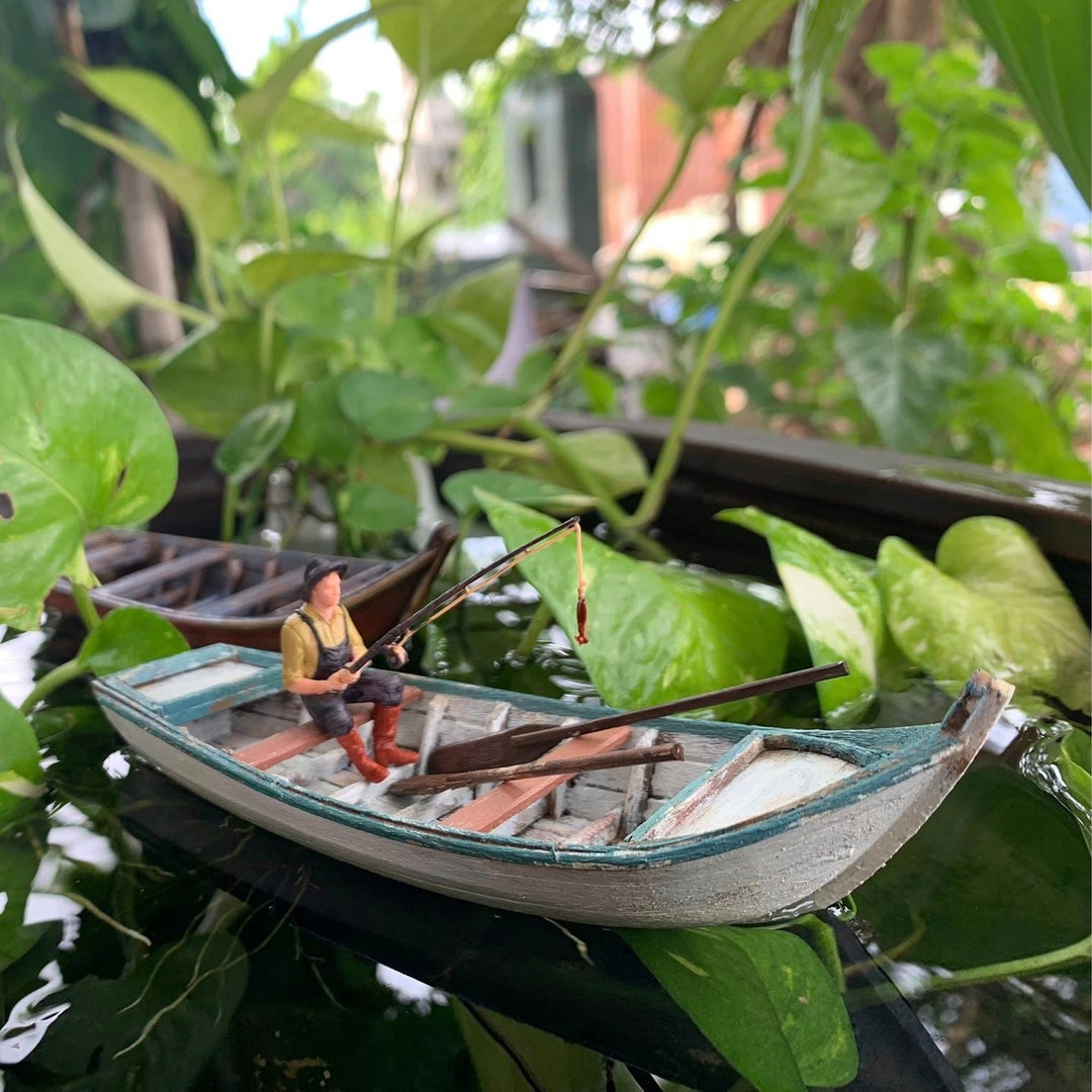 Floating Aquarium Boat,shrimp Tank,aquarium Decor,aquarium Decoration ...