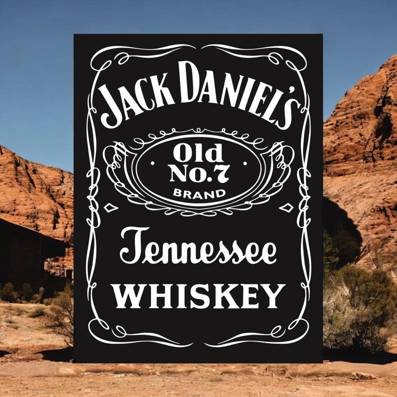Jack Daniels Vector File Perfect for Laser Cutting & CNC Machines - Etsy