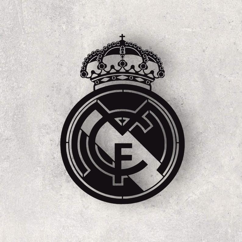 Downloadable Real Madrid Football Club Logo Vector File for Laser and ...
