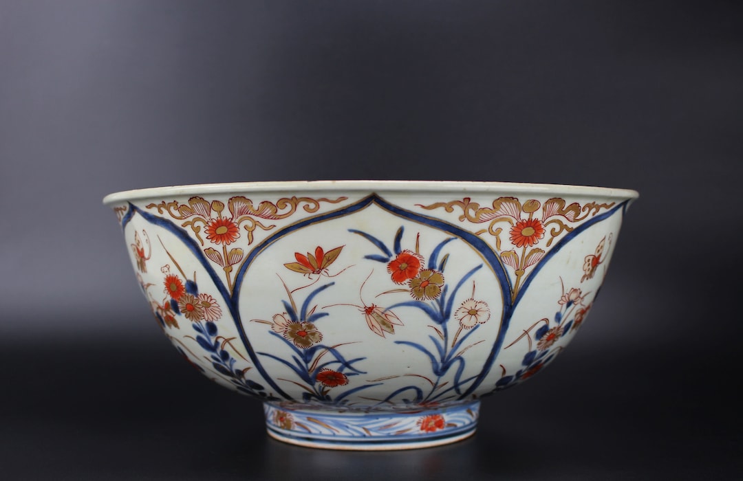 Japanese Porcelain Edo Period Large Bowl Antique Early 18th Century ...