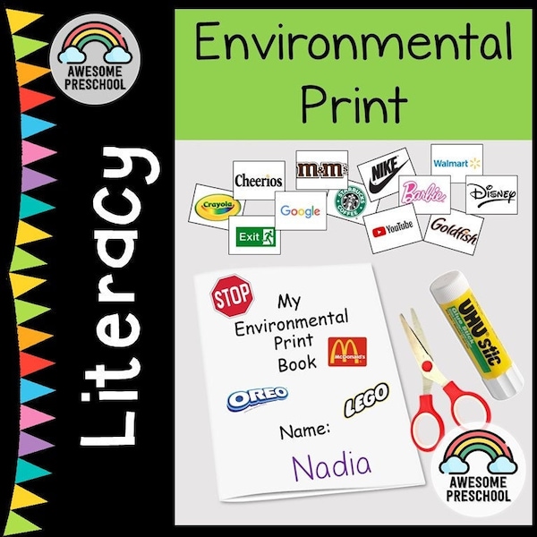 Environmental Print Book - Etsy