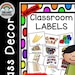 Classroom Labels Using Real Photos for Preschool, Kindergarten and ...