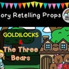 The Three Little Pigs Retelling Story Props and Sequencing Activity - Etsy