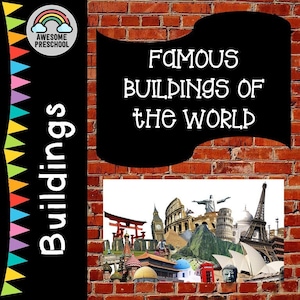 Famous Buildings of the World - Buildings Study - Etsy