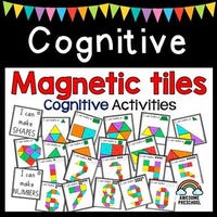 2D Magnetic Tile Shape Cards - Etsy Canada