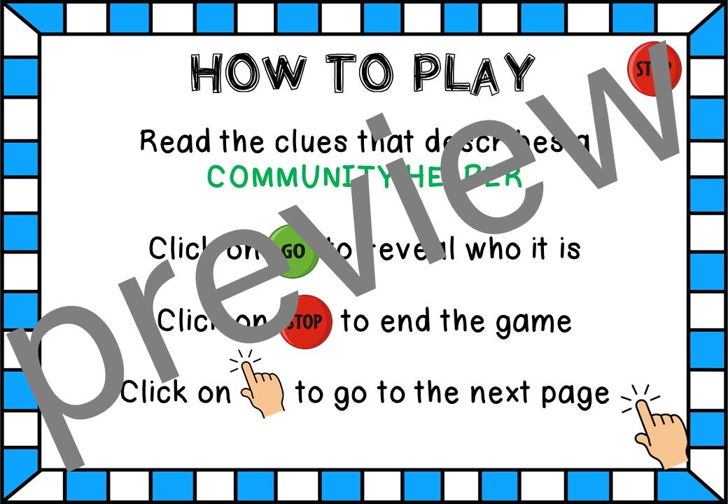 Who Am I? - Community Helper / Clothes Study Game (creative Curriculum ...