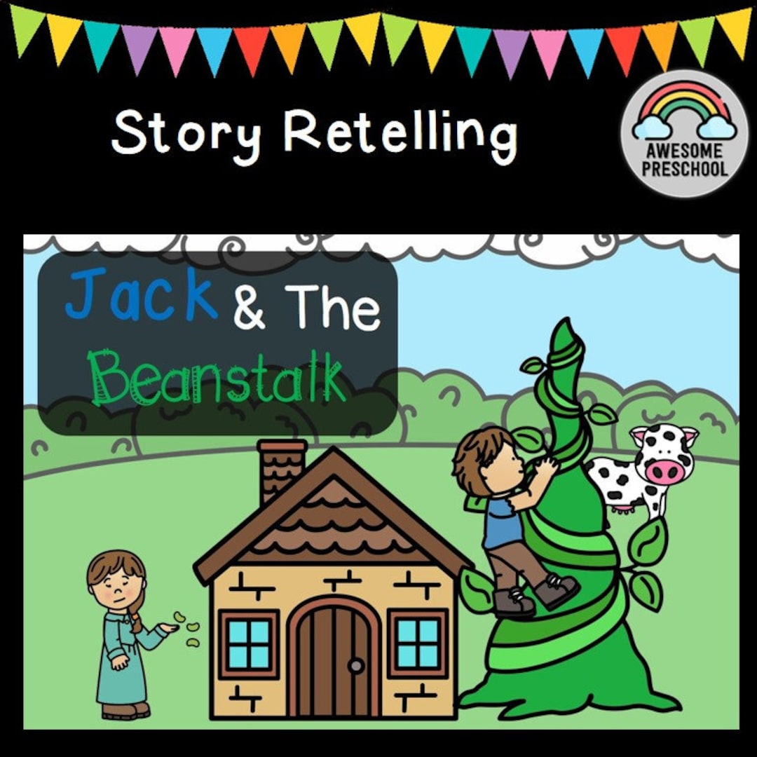 Jack and the Beanstalk, Retelling Story, Props and Sequencing ...