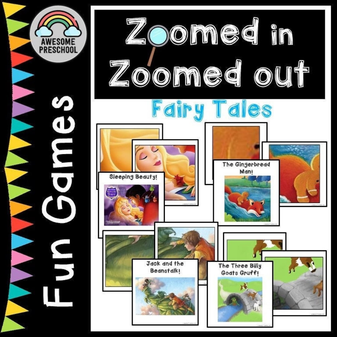 Fairy Tale Picture Reveal Game : Engage and Guess for Classroom Fun. - Etsy