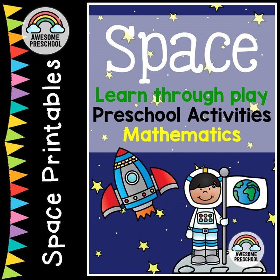 Outer Space Mathematics Centers Activities Preschool, Kindergarten - Etsy