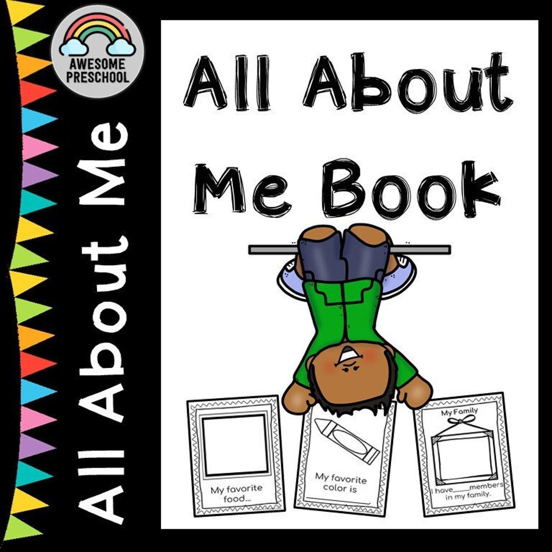 All About Me Book - Etsy