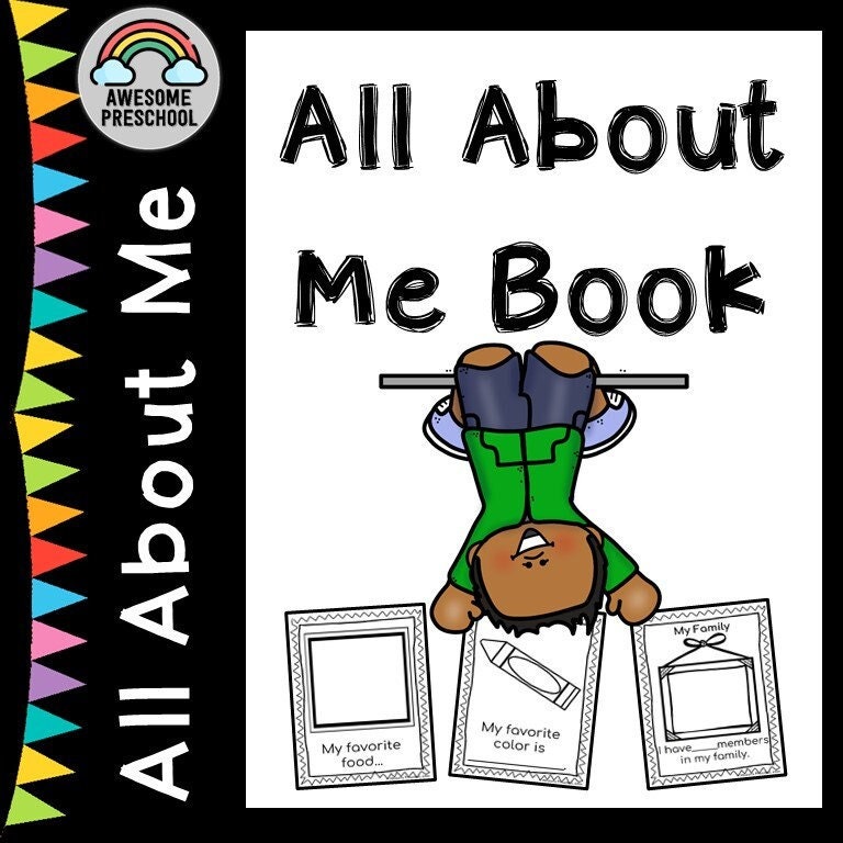 All About Me Book - Etsy