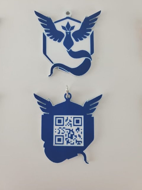 Pokemon GO! Friendship Badge With Customizable QR Code - Etsy