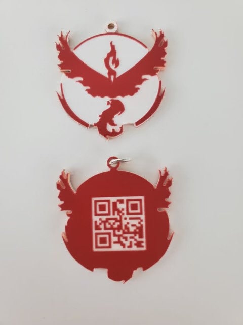 Pokemon GO! Friendship Badge With Customizable QR Code - Etsy