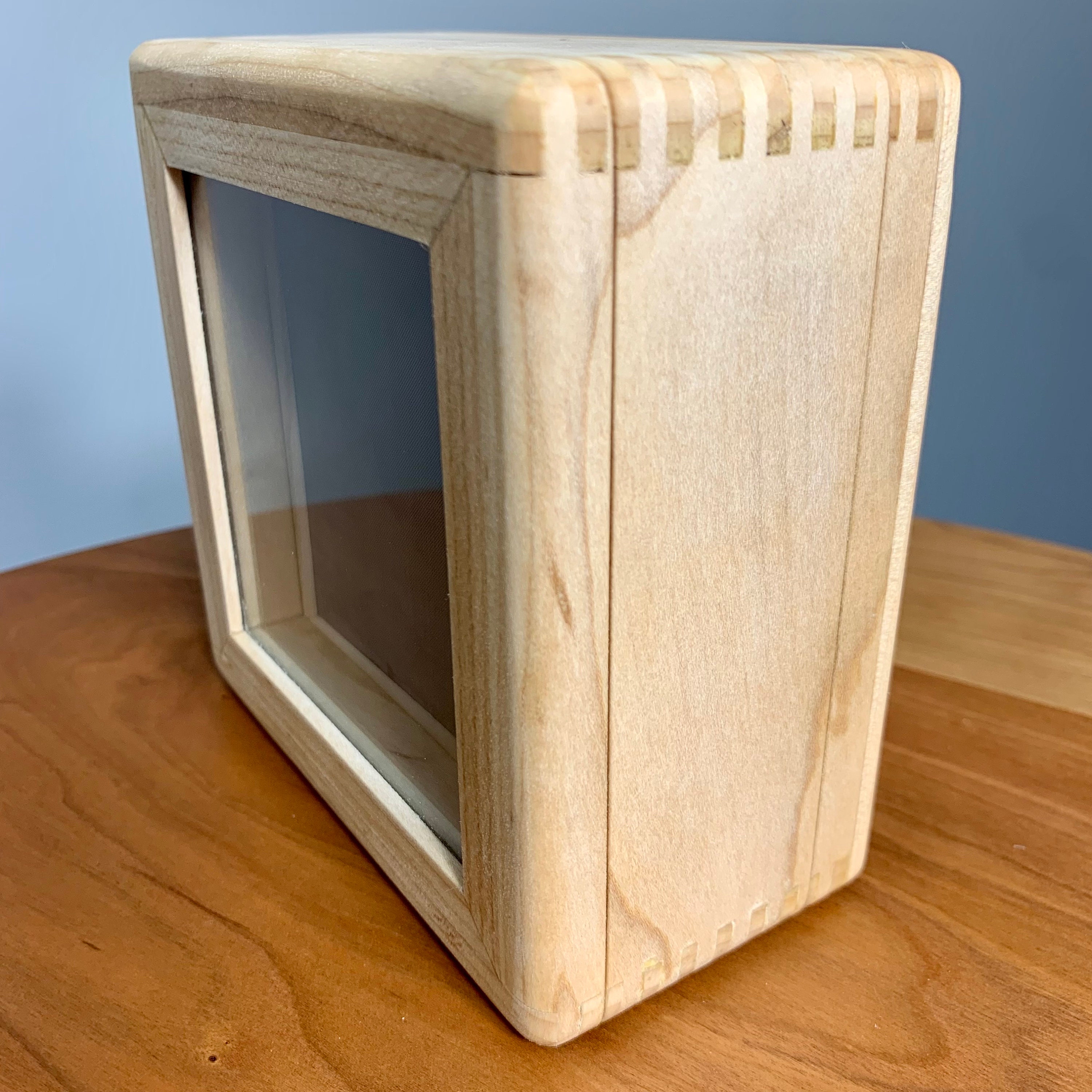 Maple Stacking / Sifting Kief Pollen Box / Clear Glass / 120 Micron ...