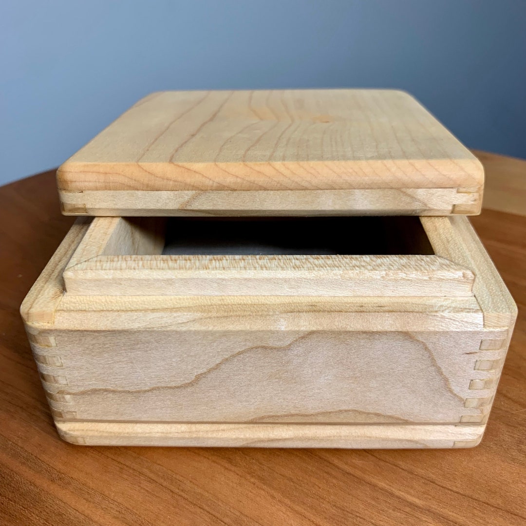 Maple Stacking / Sifting Kief Pollen Box / Clear Glass / 120 Micron ...