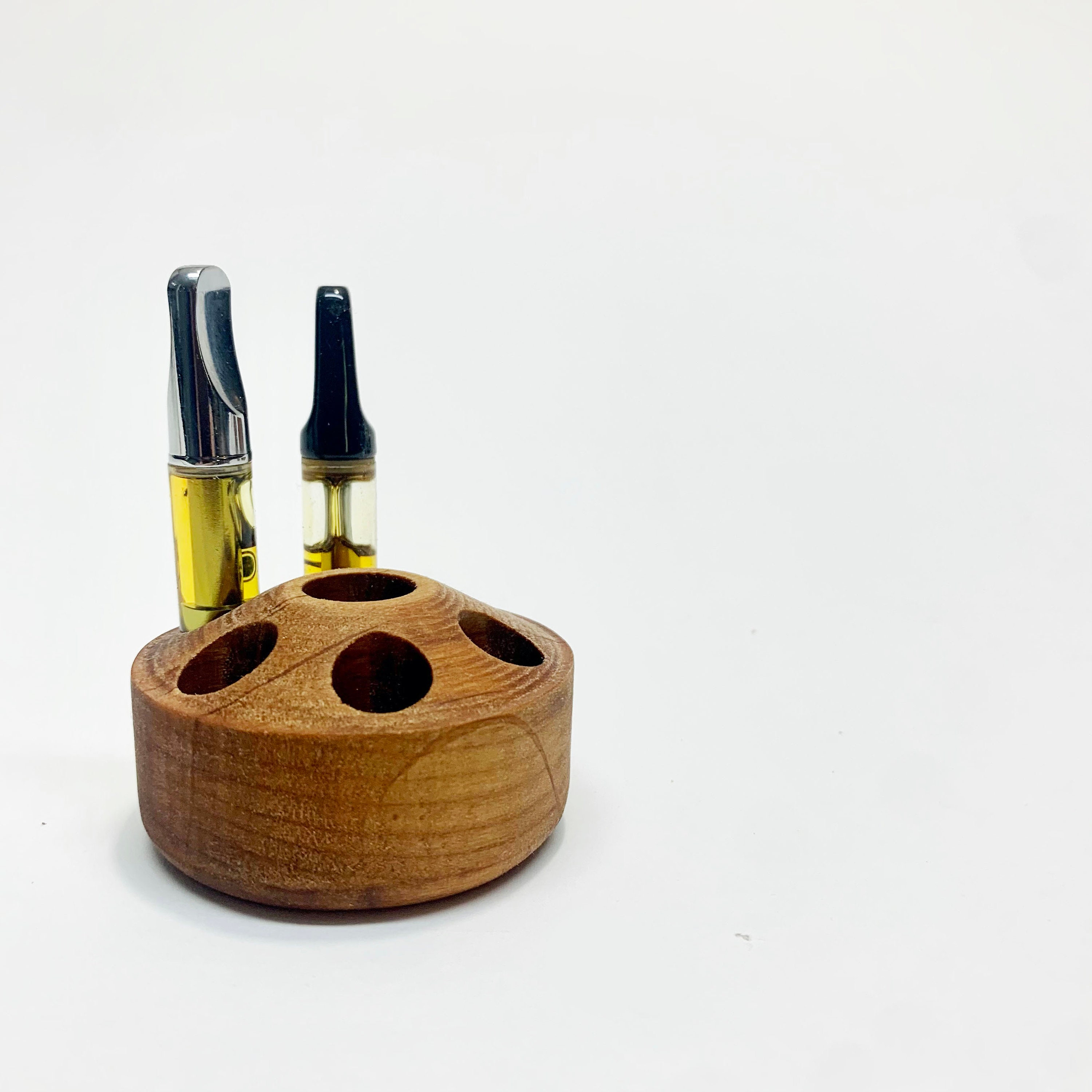 Cherry Wood 510 Cartridge and Pen Holder | Stand up Storage for 510 ...