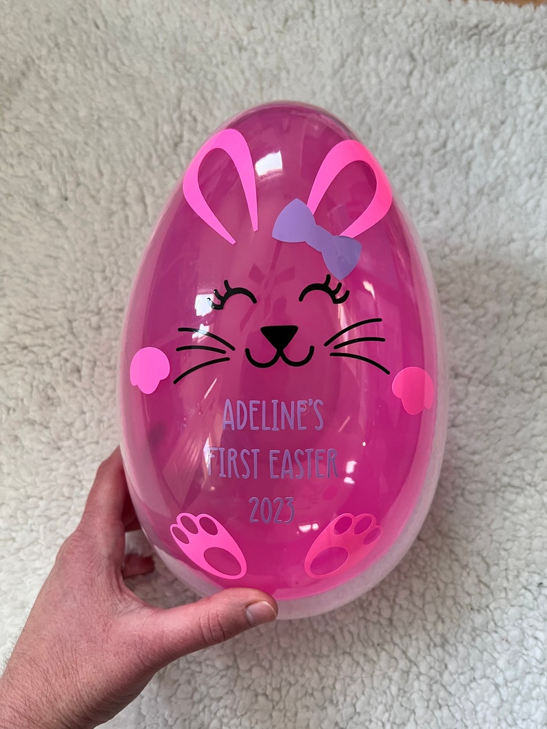 Jumbo Personalized Easter Egg - Etsy