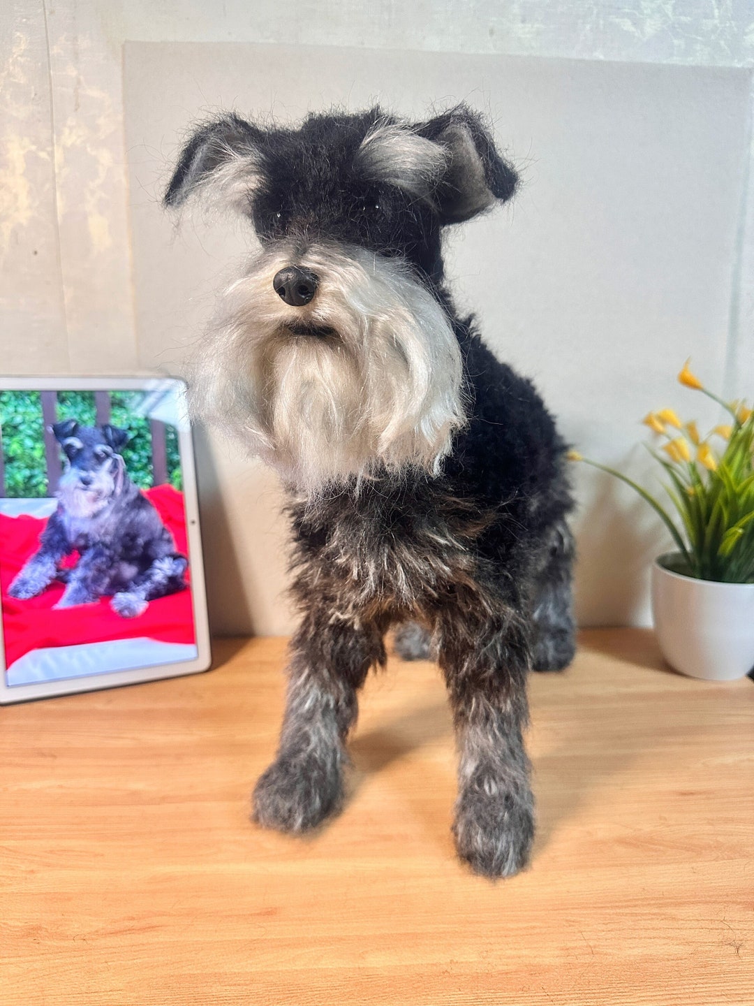 CUSTOM Dog Replica | Pet Felt Plush | Personalized Wool Pet Sculpture ...