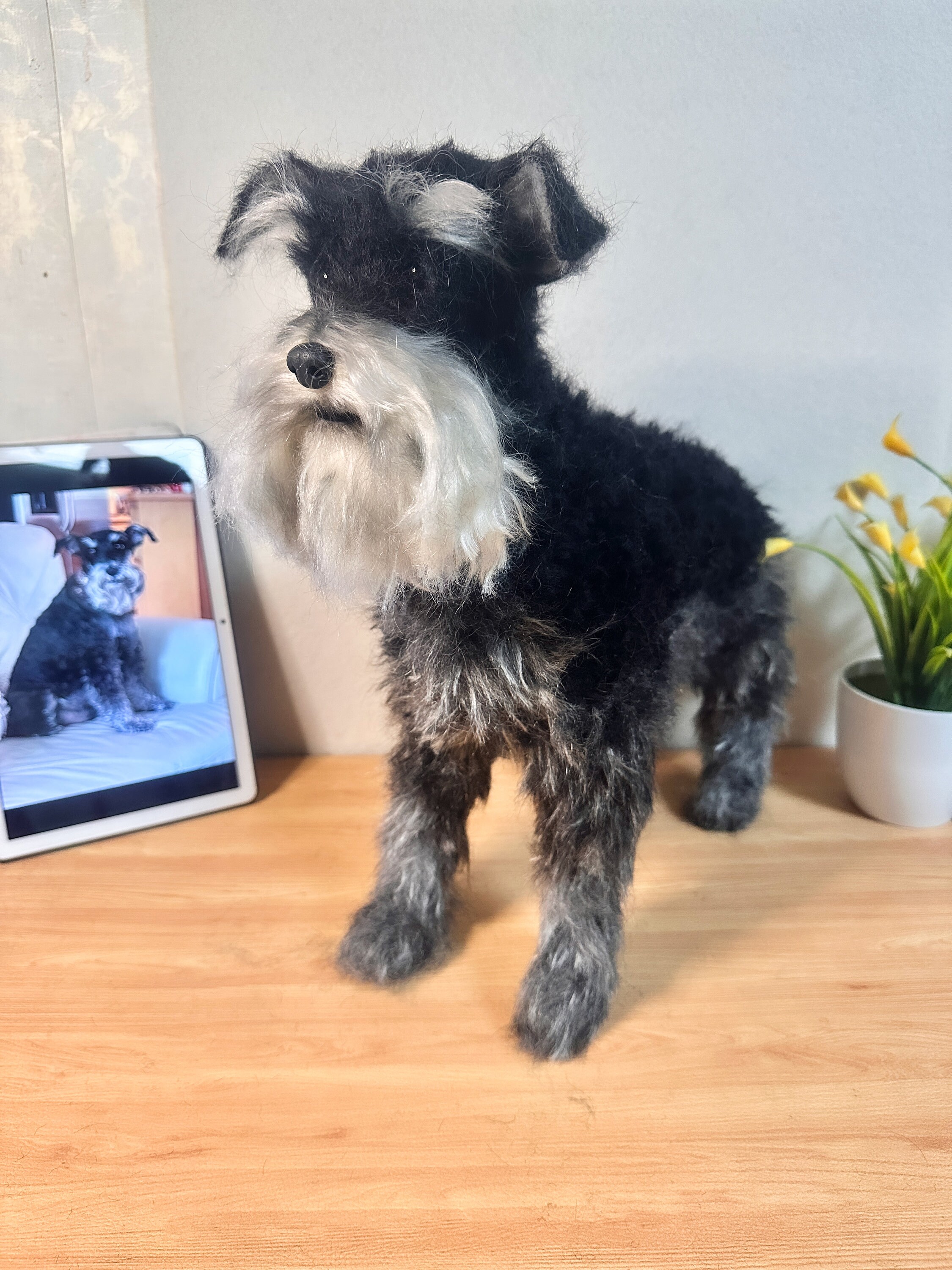 CUSTOM Dog Replica | Pet Felt Plush | Personalized Wool Pet Sculpture ...