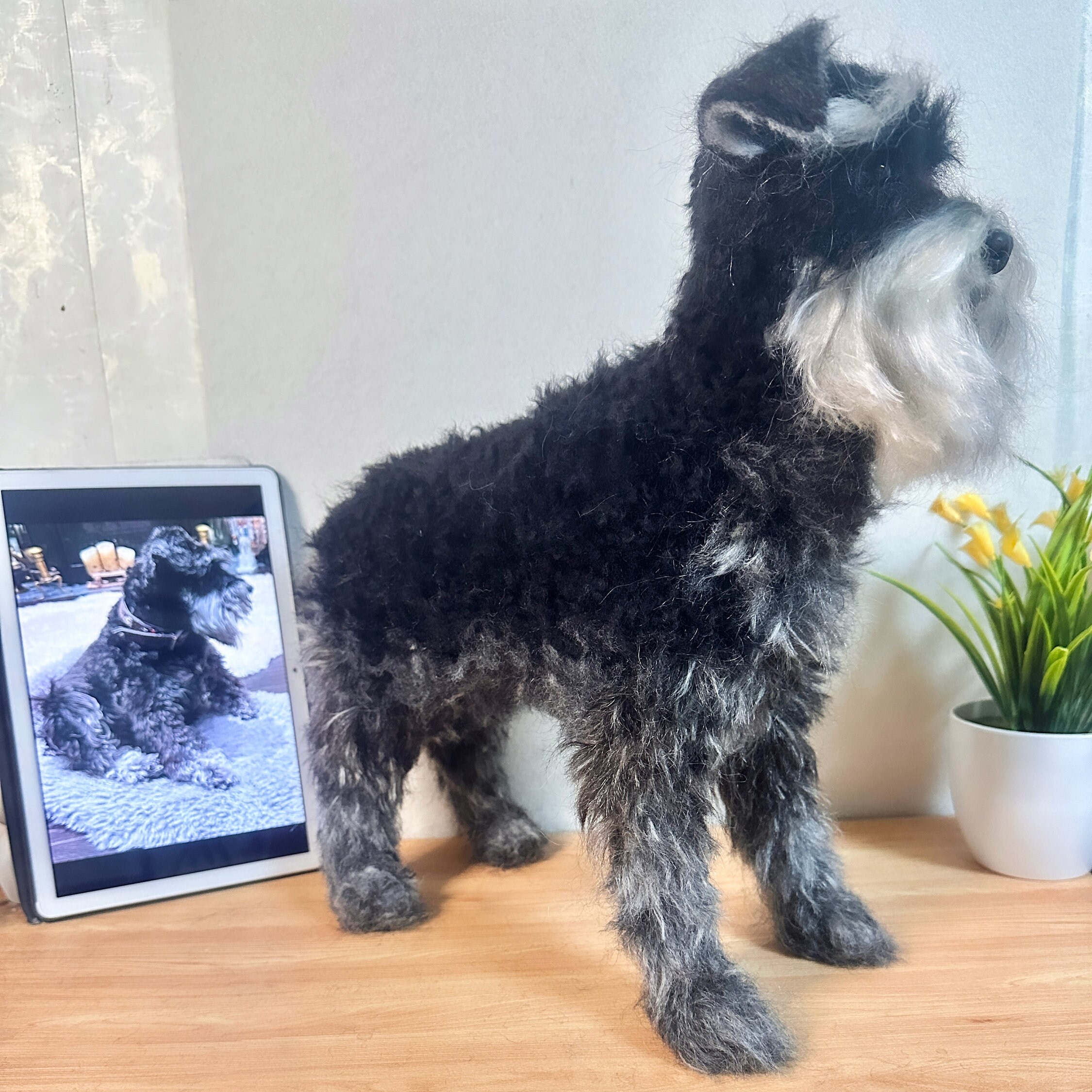 CUSTOM Dog Replica | Pet Felt Plush | Personalized Wool Pet Sculpture ...
