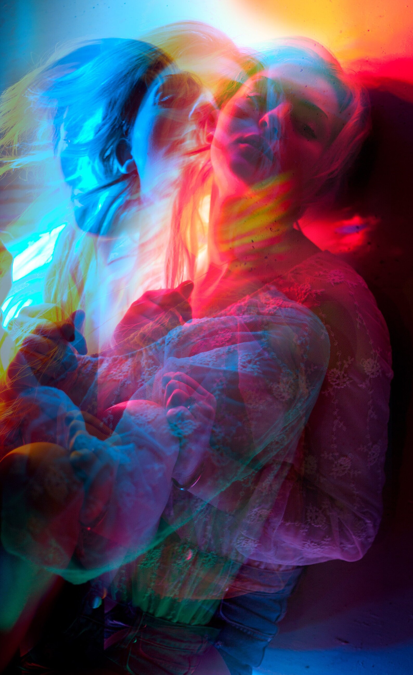 Colorful Reflections Portrait Abstract Digital Download 3440 X 5616 ...