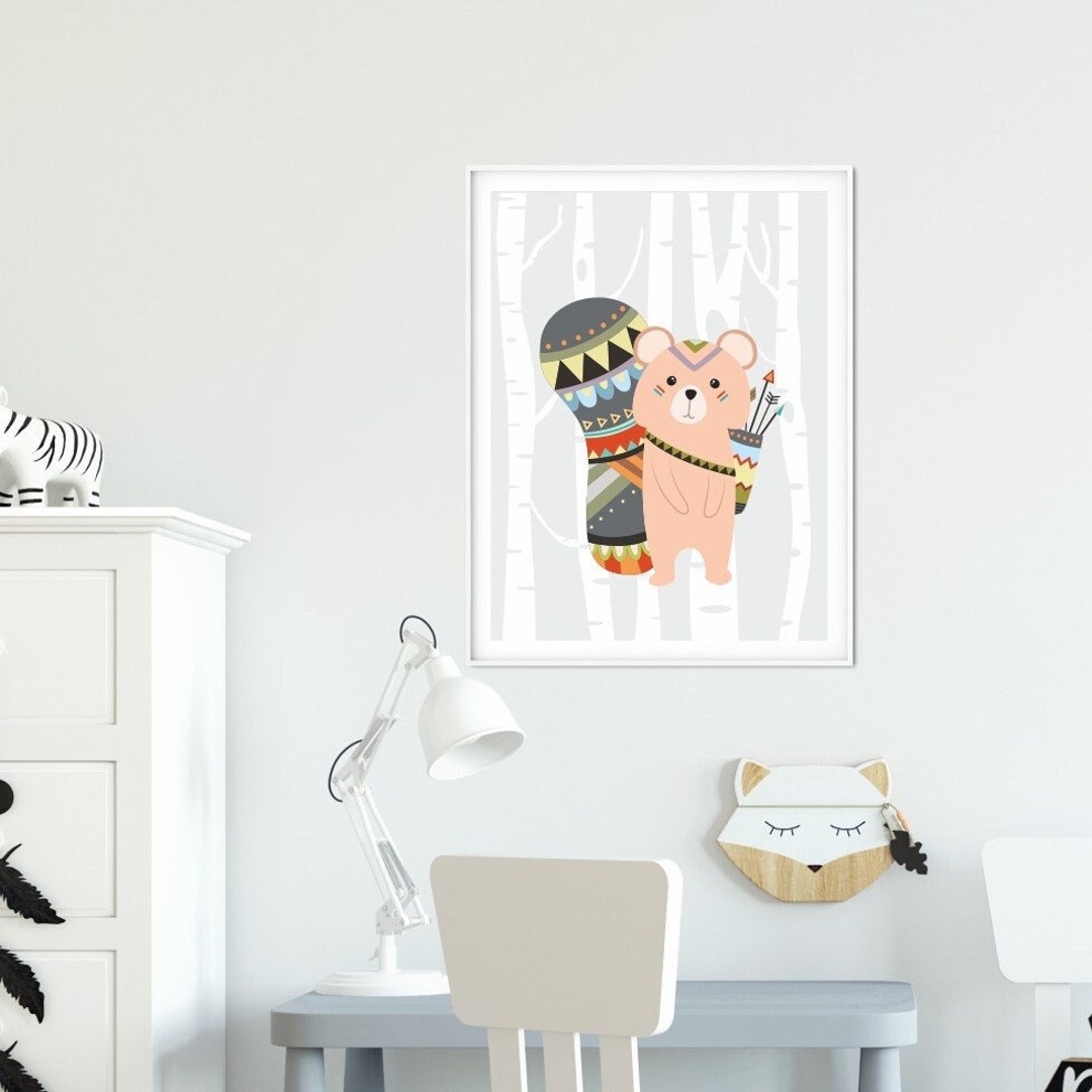 Poster Bear, Teddy Bear, Room Decor, Wall Poster, Cute Animals, Teddy ...