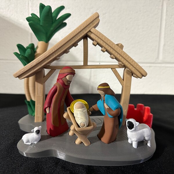 3d Print Nativity Scene - Etsy