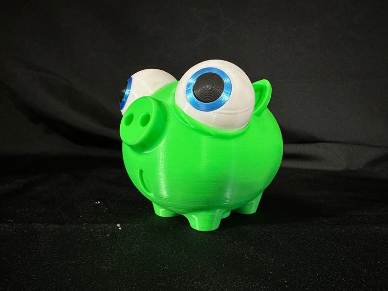3D Printed Piggy Bank - Etsy